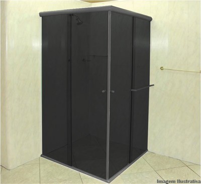 Box de Vidro Fumê – Decoração