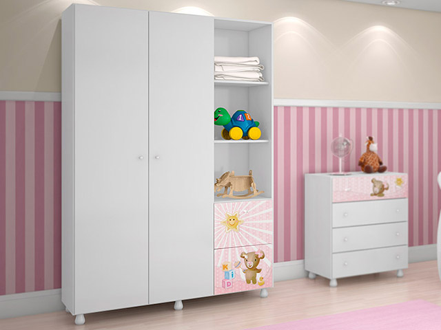 Guarda Roupa Infantil – Decoração