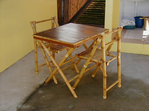 Móveis de Bambu – Decoração