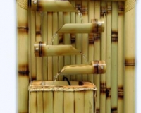 Parede de Bambu - Decoração e Artesanato | construdeia.com