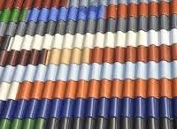 Telhas coloridas - Cerâmica e Material | construdeia.com