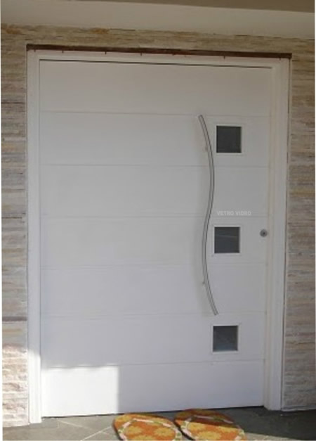 Modelos de Porta para Sala - Pivotante e Madeira | construdeia